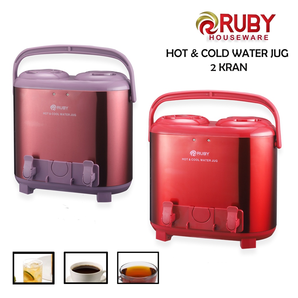 Jual RUBY Water Jug 2 Kran Dispenser Air | Shopee Indonesia