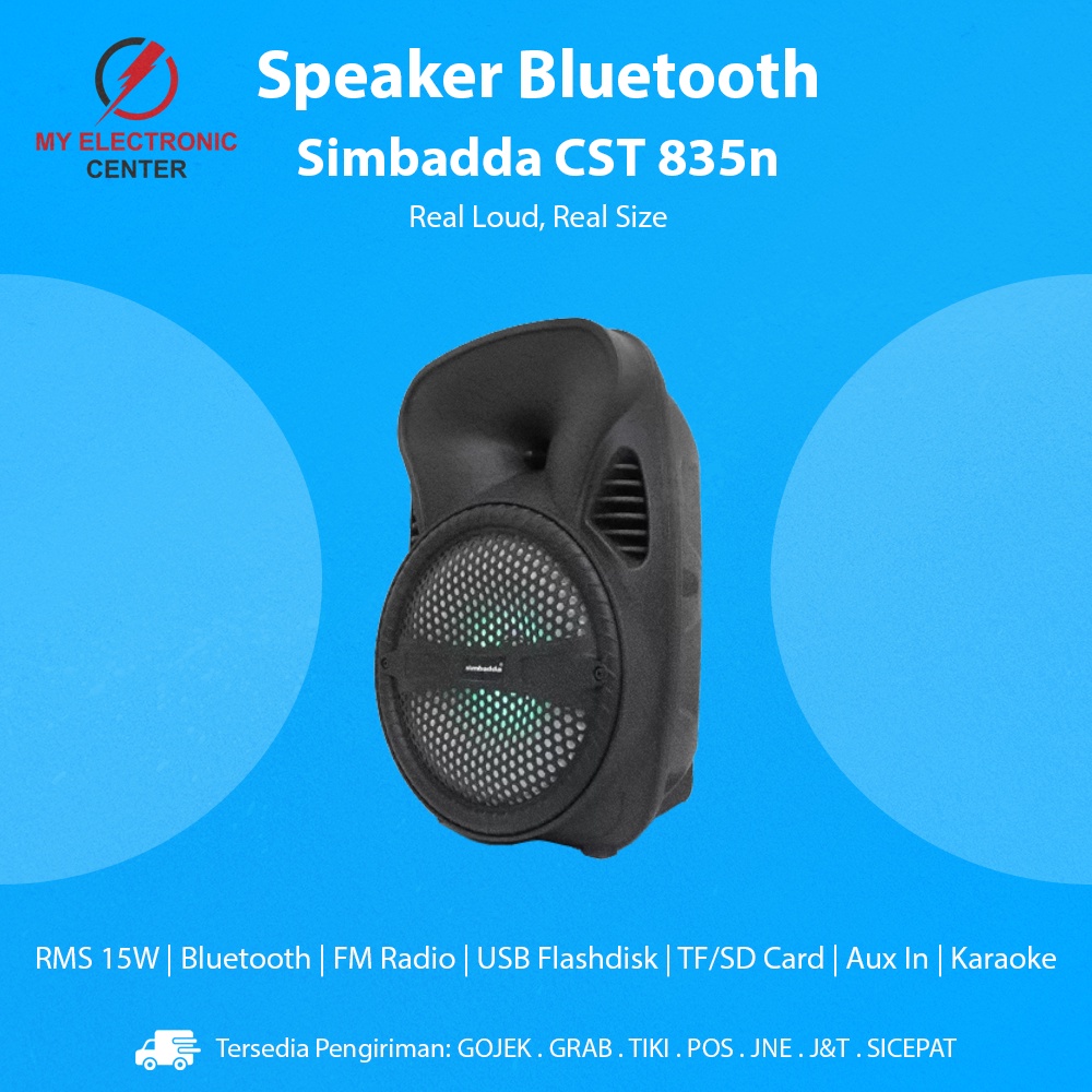Jual Speaker Bluetooth Simbadda CST 835N Komputer PC Laptop Karaoke ...