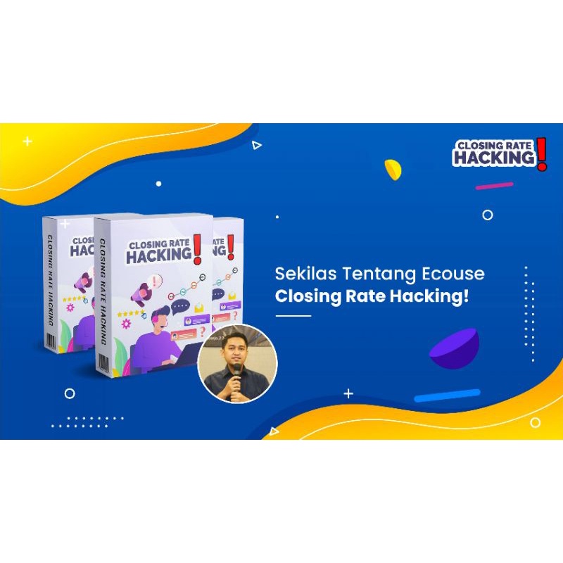 Jual ECOURSE CLOSING RATE HACKING MENINGKATKAN PENJUALAN DIGITAL ...