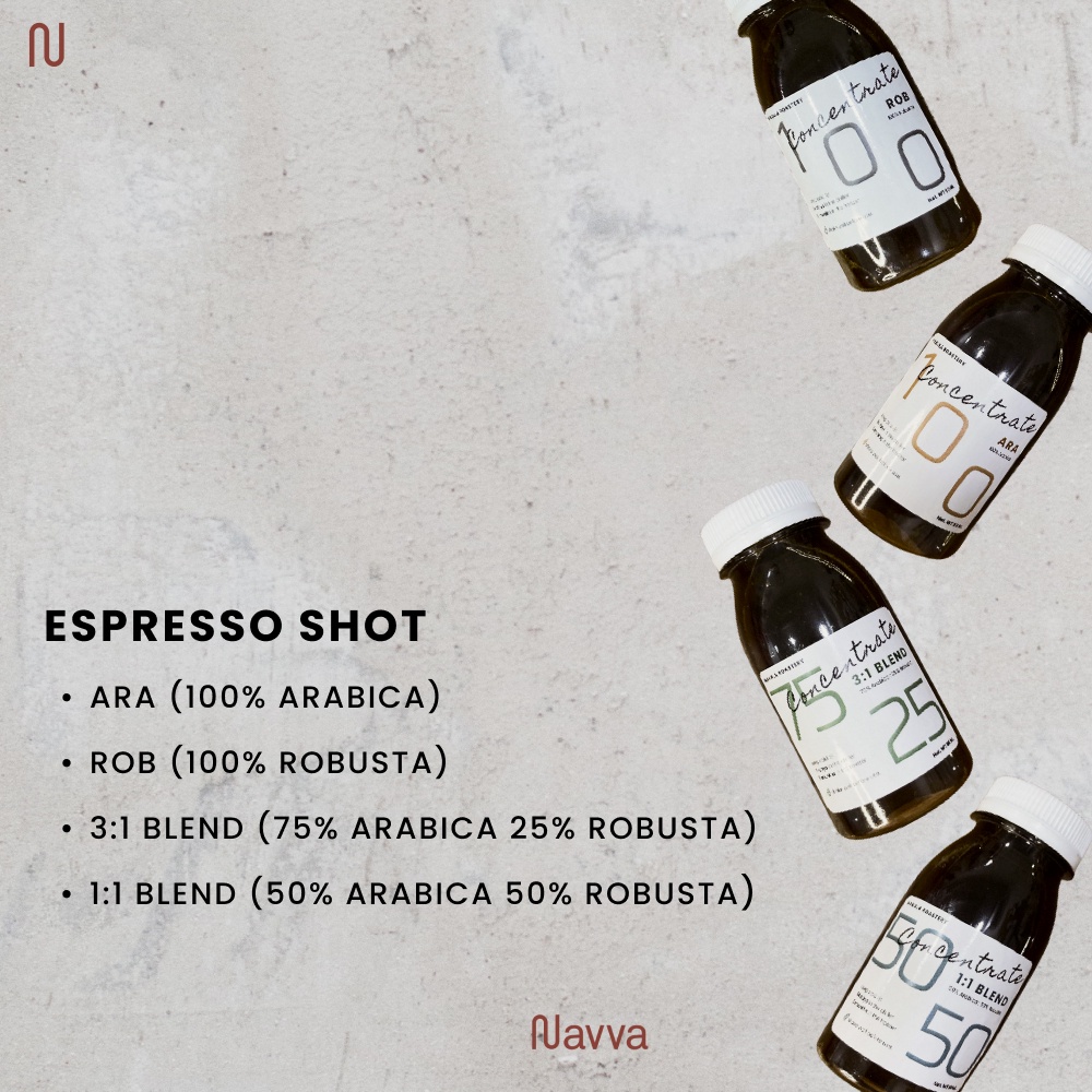 Jual Fresh Espresso Shot Konsentrat Kopi Cair / Coffee Concentrate ...
