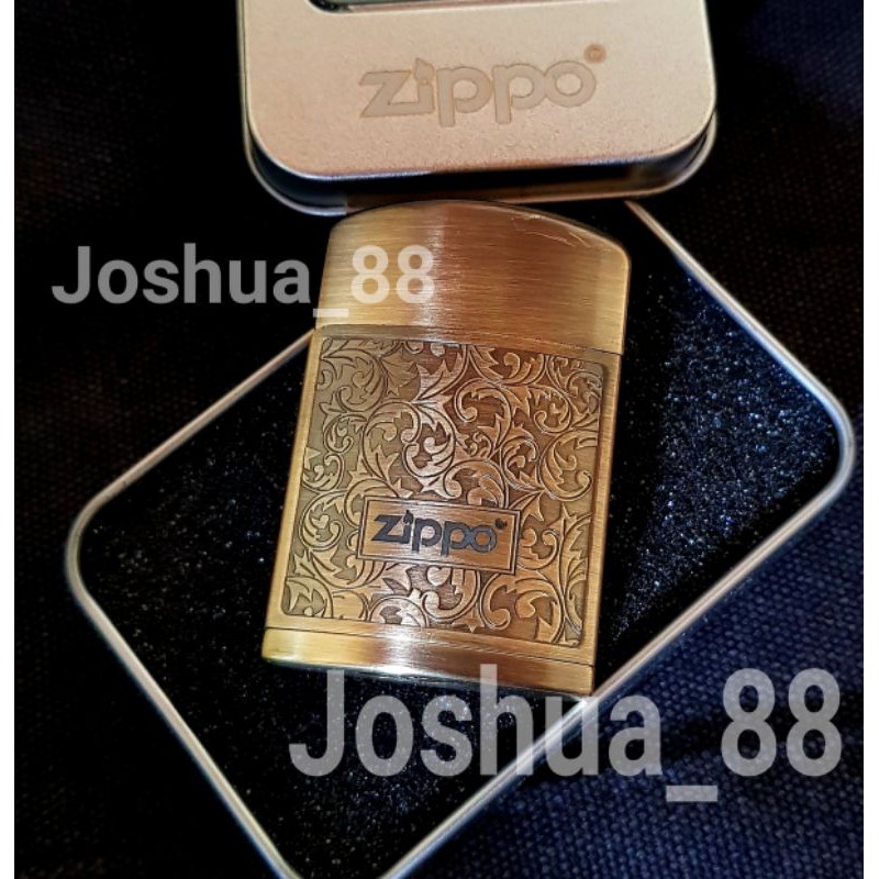 Jual Korek Api Lighter Vintage Unik Zippo Motif Bisa Ukir Nama Sendiri ...