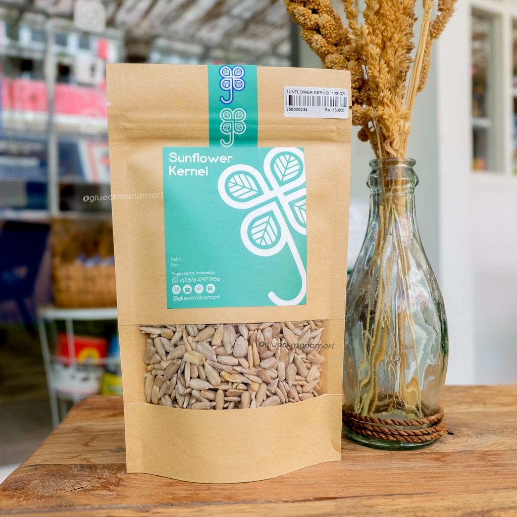 Jual SUNFLOWER KERNEL / Biji Bunga Matahari 100 gr | Shopee Indonesia