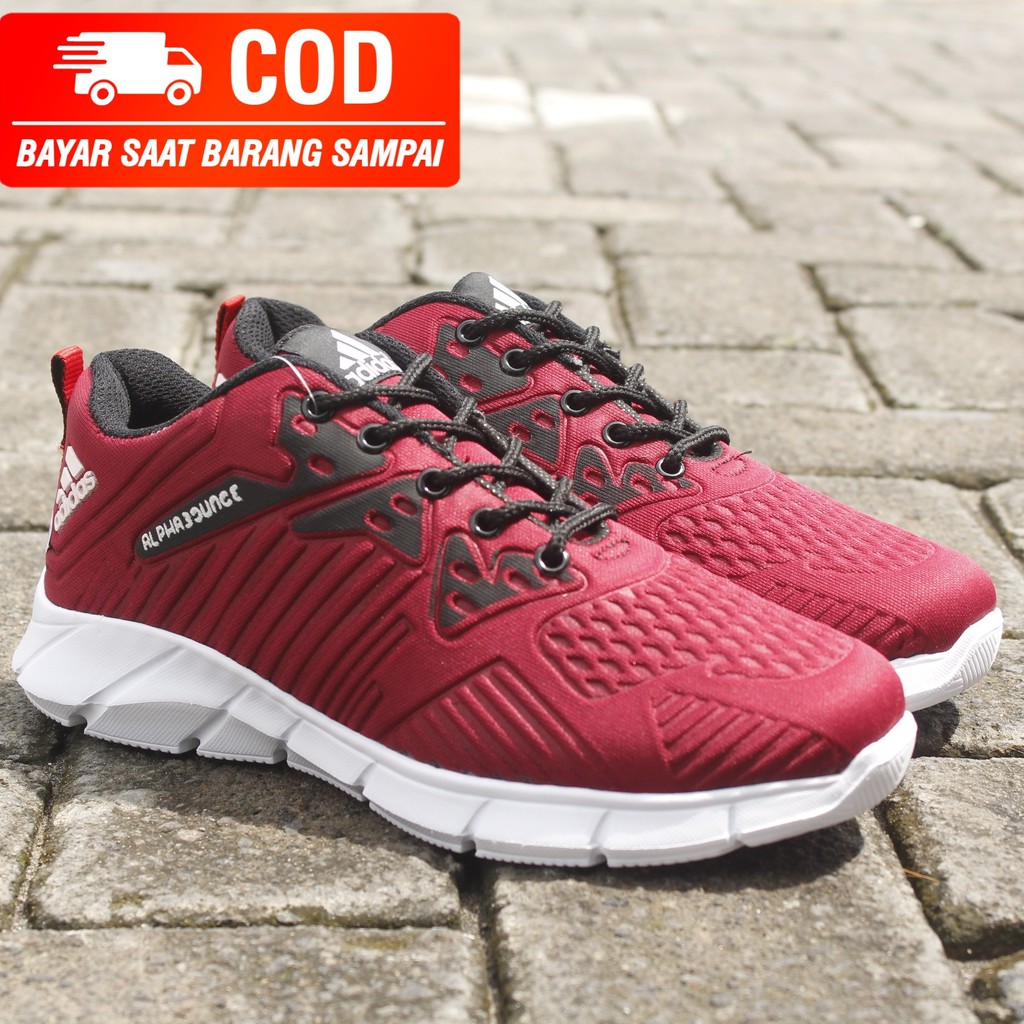 Jual Sepatu Sneakers Adidas Alpabounce Pria/wanita | Shopee Indonesia