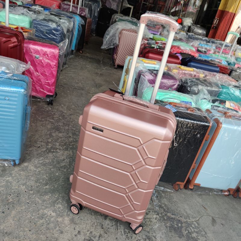 Jual One Colour Set Koper ABS 100% ZL15B 24 inch Koper Polo Koper Kuat ...