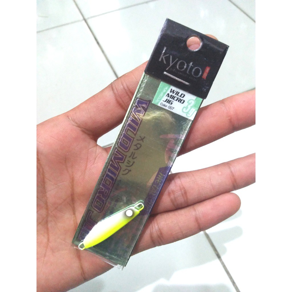 Jual Micro jig 3 gram Kyoto wild micro jig | Shopee Indonesia