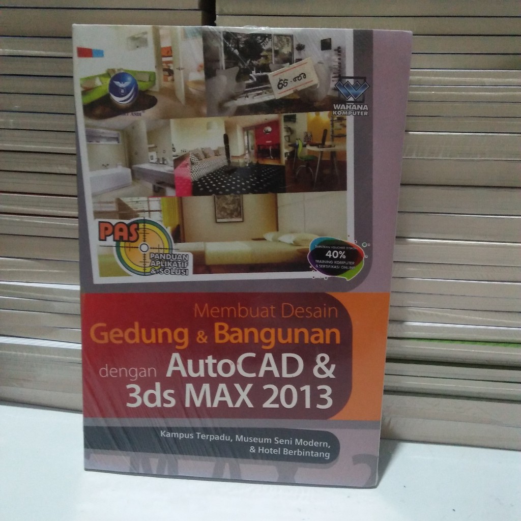 Jual Buku Membuat Desain Gedung dan Bangunan dengan AutoCAD & 3ds Max 2011 | Shopee Indonesia