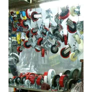 Jual Roda etalase troli karet 8 inci tipe rem | Shopee Indonesia