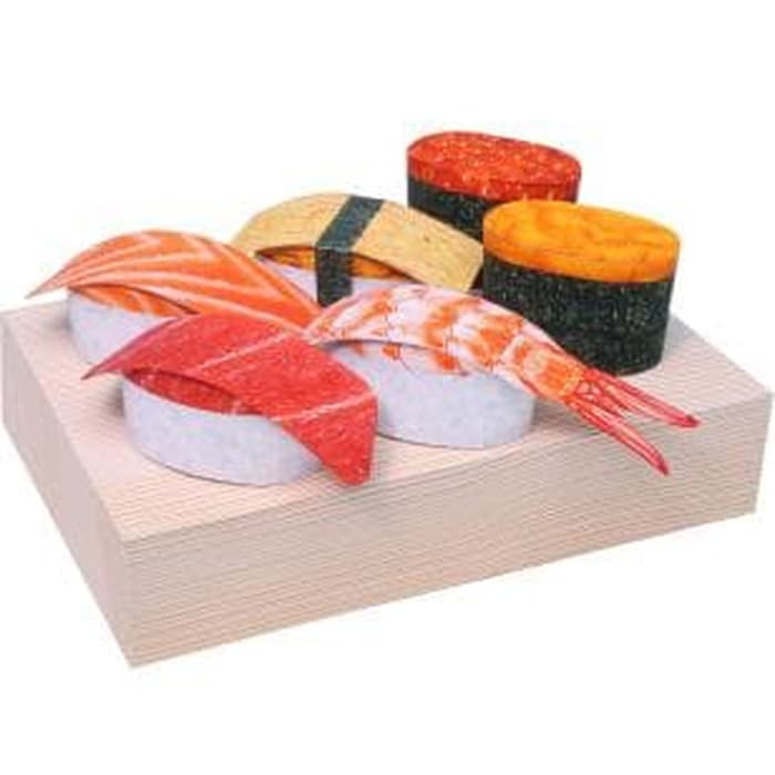 Jual DIY Papercraft Replika Makanan Sushi Paket | Shopee Indonesia