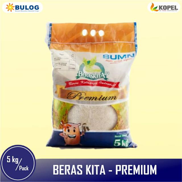 Jual Beras KITA - Premium 5 kg | Shopee Indonesia