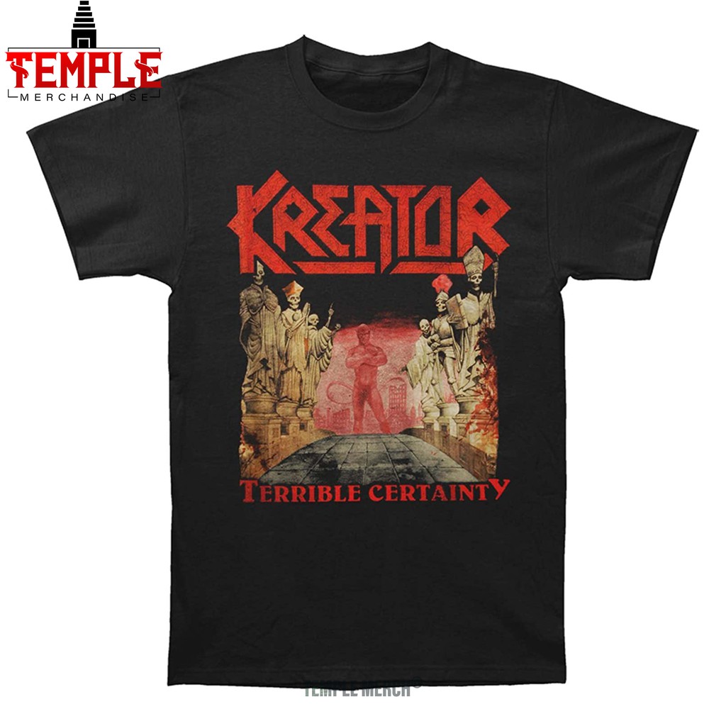 Jual Baju Kaos Band Kreator Terrible Certainty T-Shirt | Temple Merch ...