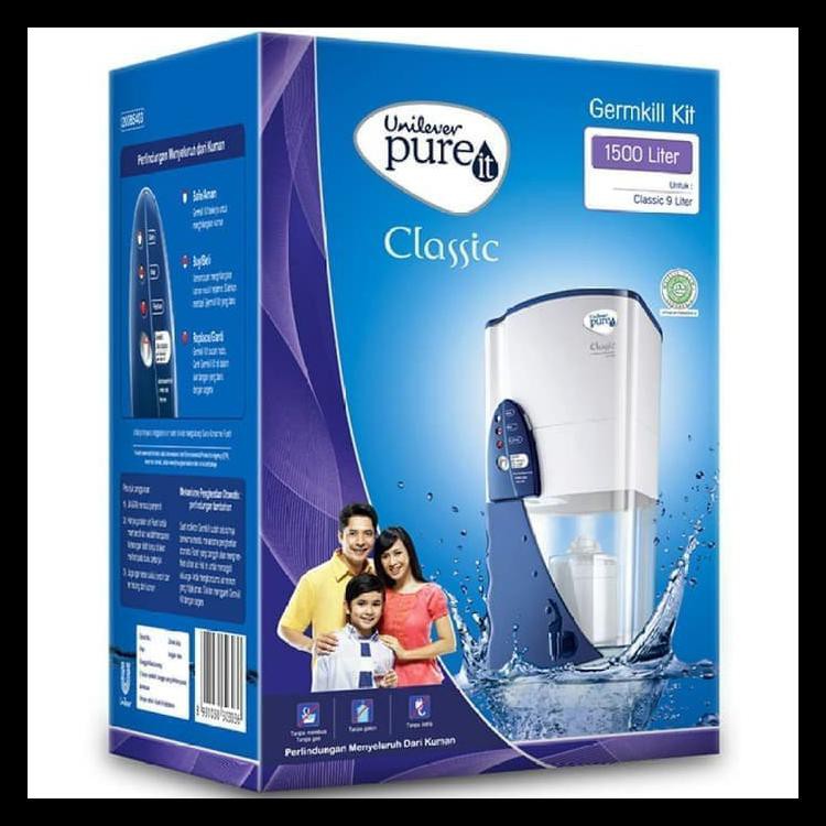 Jual The New Life Unilever Pure It Germkill Kit Pureit Classic 9L ...
