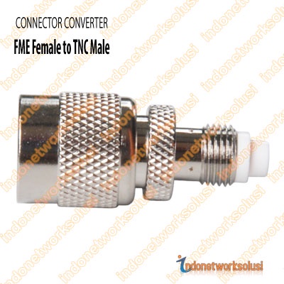 Jual KONEKTOR CONNECTOR CONVERTER FME F (FEMALE) to TNC M (MALE ...