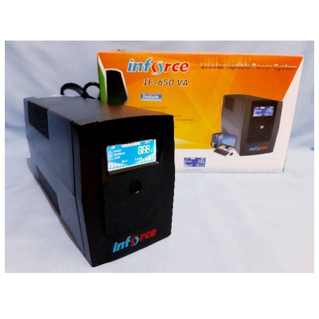 Jual UPS Inforce 650VA / UPS 650VA Dilengkapi AVR & LCD Display ...