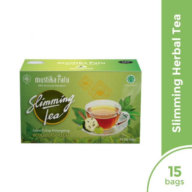 Jual Mustika ratu sliming tea extrak daun sirsak isi 15 | Shopee Indonesia