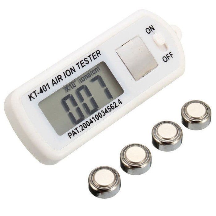 Jual New KT-401Air Aeroanion Air Ion Tester Meter Counter Negative Ions ...