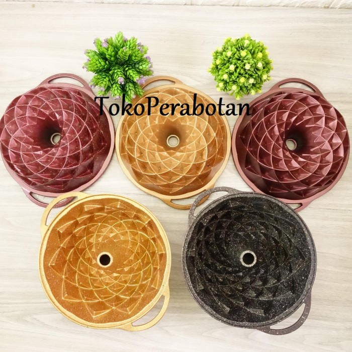 Jual LOYANG CHEFIO PANDORA GRANIT / LOYANG MARMER CAKE / BUNDT PAN ...