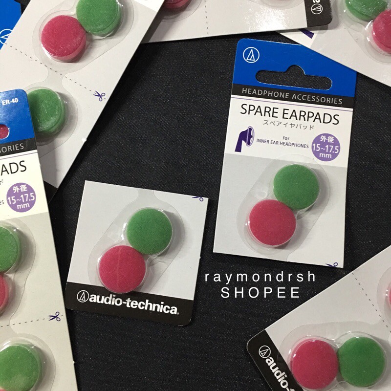 Jual Japan Audio Technica Busa Foam Earbud Earphone earpads earpad ...