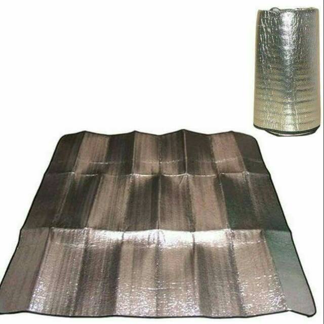 Jual Matras alumunium foil matras outdoor matras gunung | Shopee Indonesia