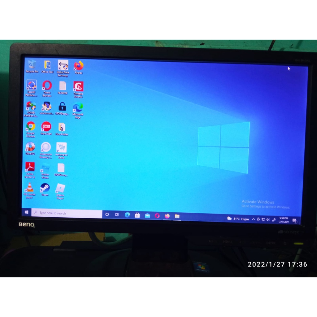 Jual LED Monitor Wide Screen Merek Benq G610HDAL 16 Inchi | Shopee ...
