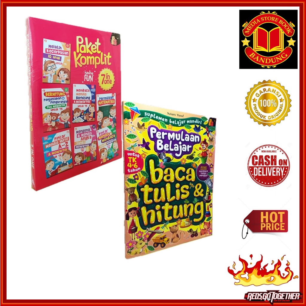 Jual BUKU BELAJAR MEMBACA - BUKU BELAJAR MENULIS - BUKU BERHITUNG ...