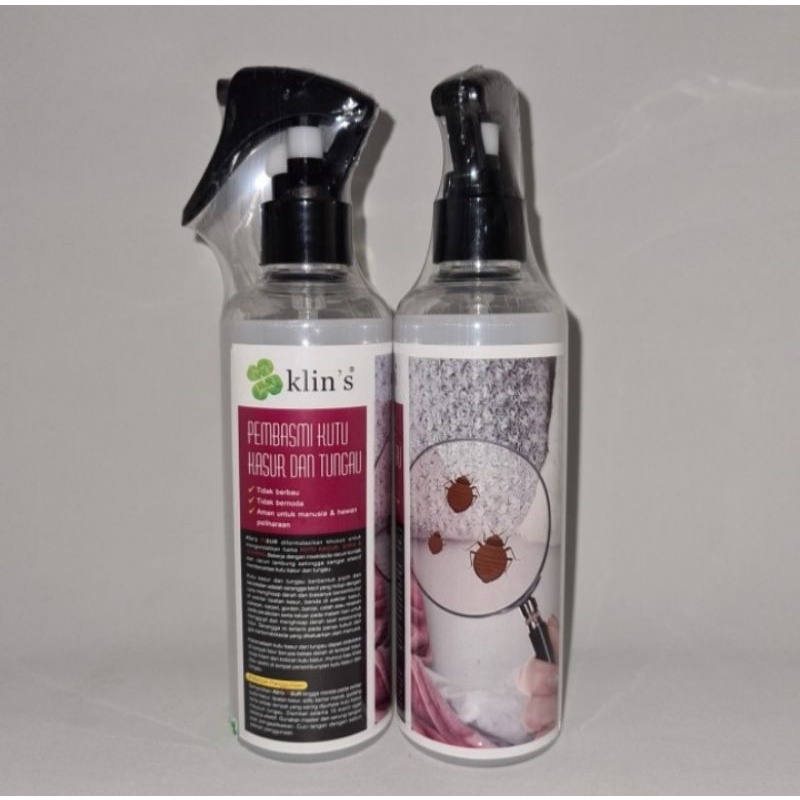 Jual Pembasmi kutu kasur sofa tungau tumbila spray 250 ML | Shopee ...