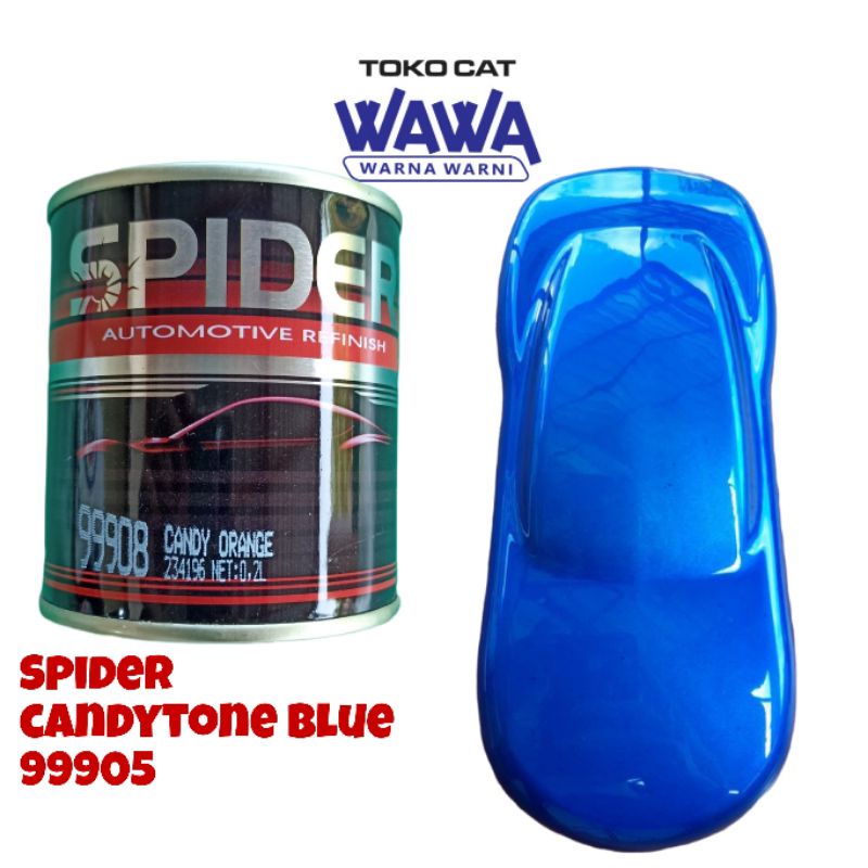 Jual Cat Candytone spider candy tone Laba Laba ready semua warna 200gr ...