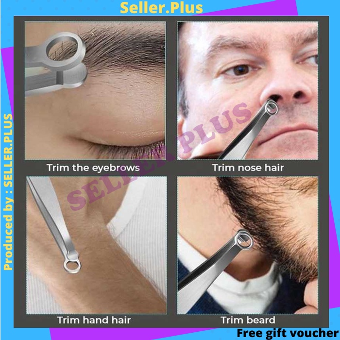 Jual SP Pinset Pemotong Bulu Hidung Pencukur Bulu Ketiak Hidung ...