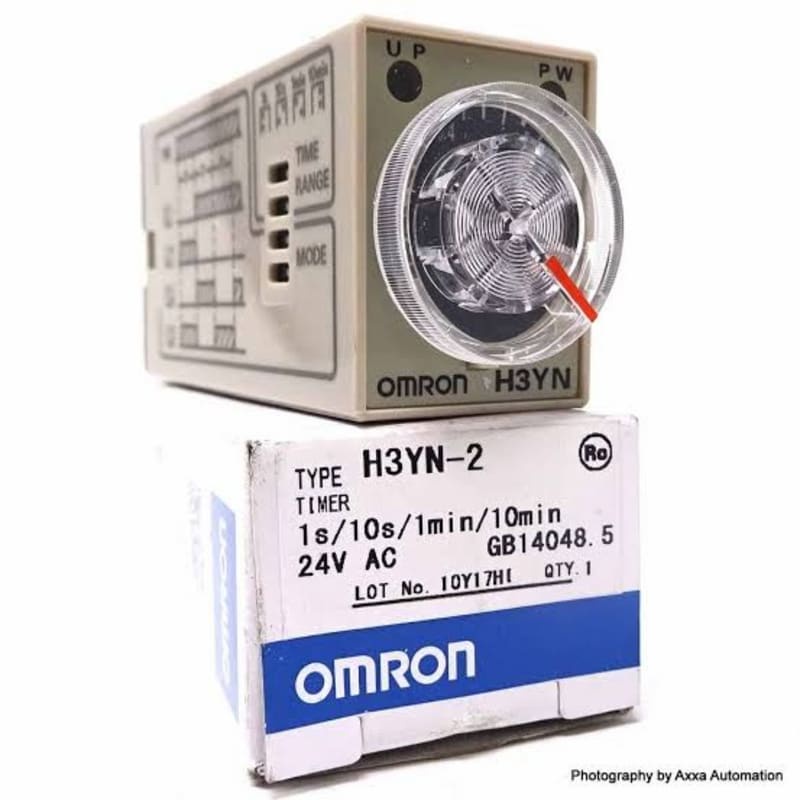 Jual H3YN-2 MINI TIMER OMRON 1S/10S/1MIN/10MIN H3YN 2 220V 24VDC - 24VDC | Shopee Indonesia