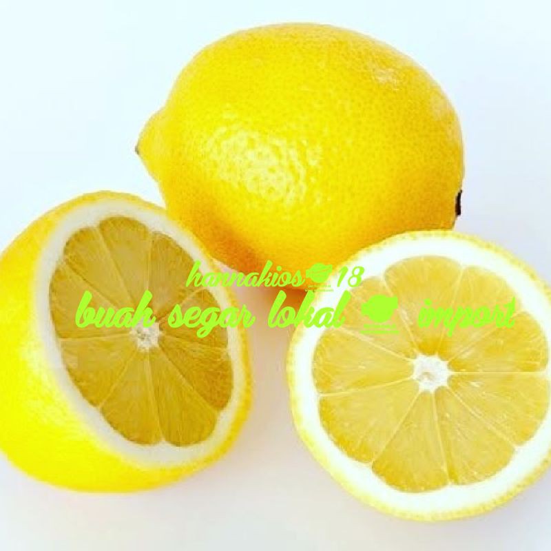 Jual Jeruk Lemon Import 1 Kg | Shopee Indonesia