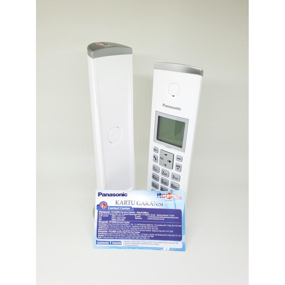 Jual Cordless Phone Panasonic KX-TGK210 Putih Telepon Wireless KX-TGK210 - Putih | Shopee Indonesia