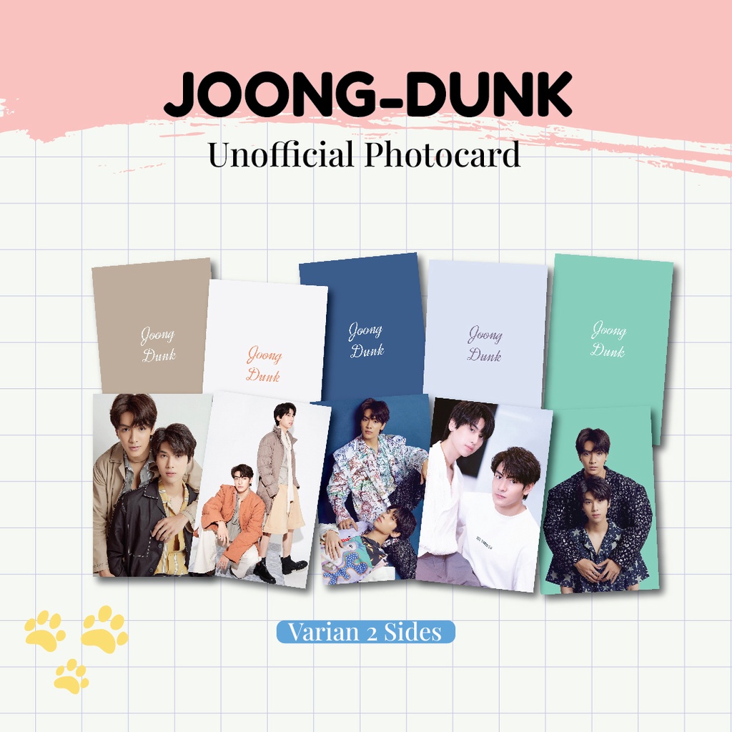 Jual Photocard Set Joong Dunk Unofficial (Baca Deskripsi) | Shopee ...
