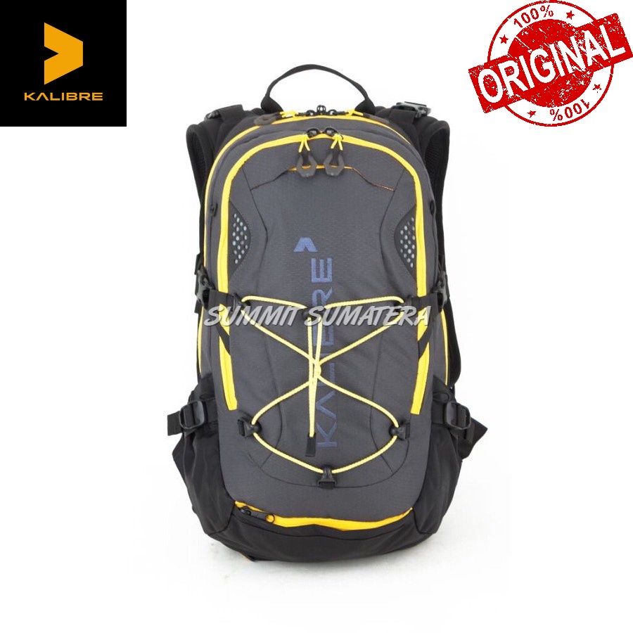 Jual KALIBRE BACKPACK SPARKLES 20L, GREY-BLACK 911188 | RANSEL PRIA ...