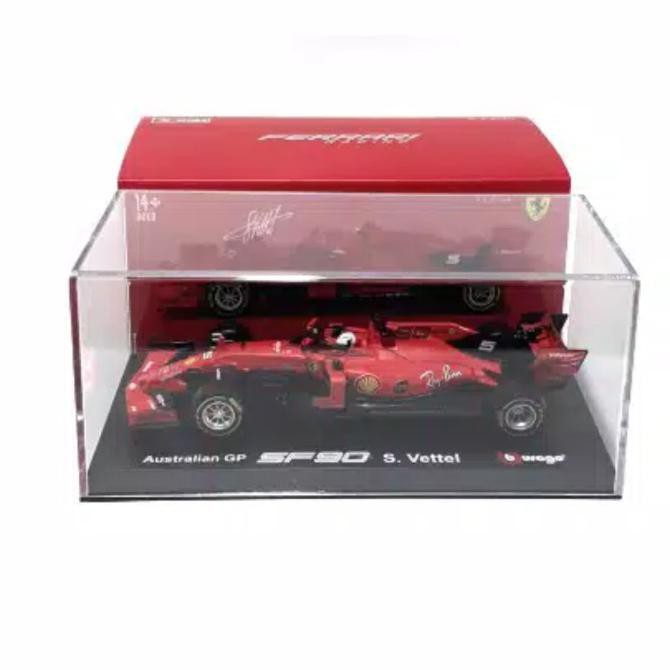Jual Diecast Formula1 F1 Ferrari SF90 #5 Sebastian Vettel Australia GP ...