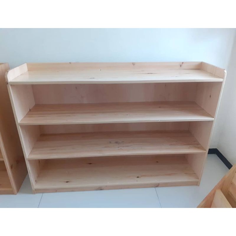 Jual RAK MONTESSORI STANDARD KNOCK DOWN SOLID WOOD // jati belanda ...