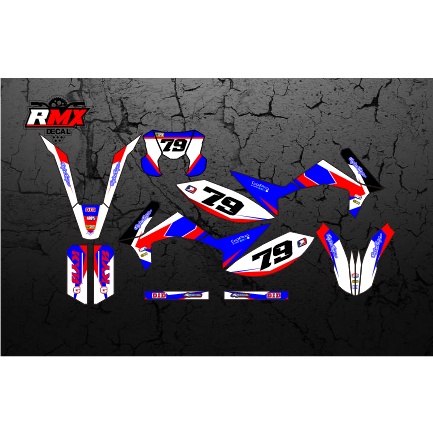 Jual DECAL VIAR 150-200 FULLBODY (011) DEKAL STIKER VIAR CROSS X SE DB ...