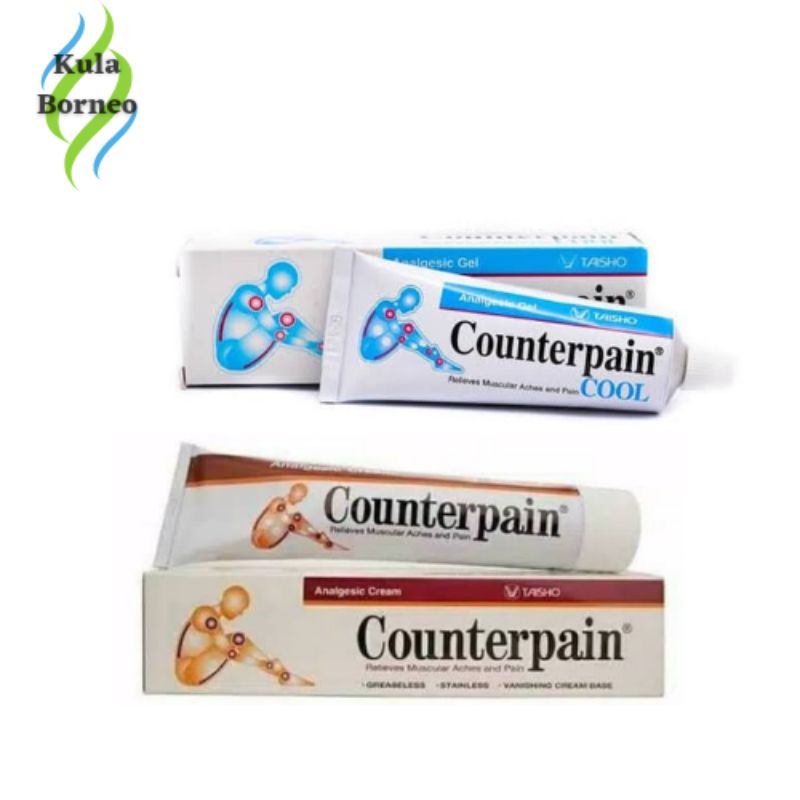 Jual Counterpain Merah / Counterpain Cool 15 gr, 30 gr, 60 gr, 120 gr ...