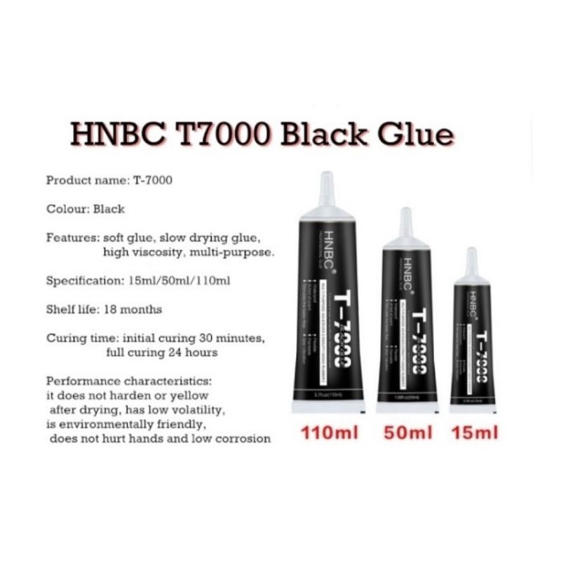 Jual LEM LCD LEM TOUCHSCREEN T7000 15ML HNBC ORIGINAL | Shopee Indonesia