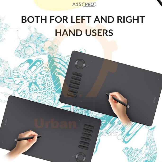 Jual Veikk A15 PRO Digital Graphic Drawing Pen Tablet alt Huion XP Pen ...