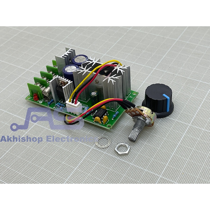 Jual DC Motor PWM Speed Controller 10-60V 20A | Shopee Indonesia