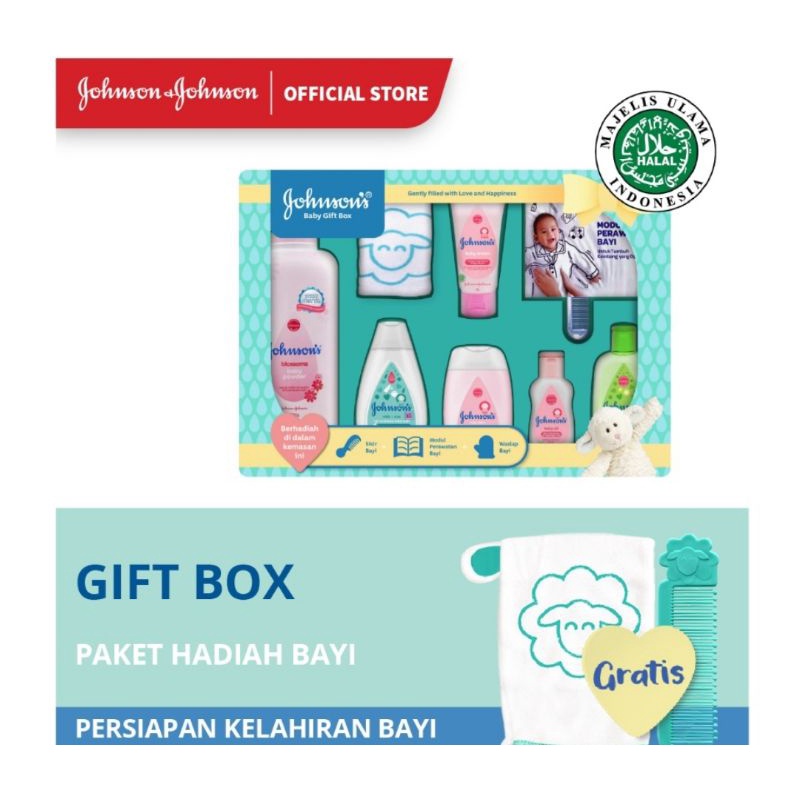 Jual Johnson's Baby Gift Set/My Baby Gift Box Set/Set Kado Perlengkapan ...