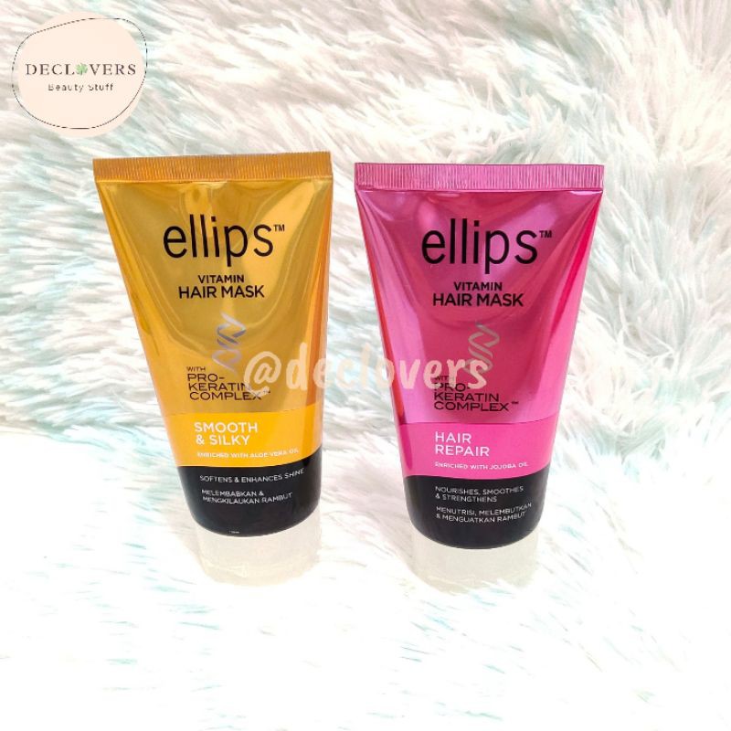Jual Ellips Hair Mask Pro Keratin (Masker Rambut) | Shopee Indonesia