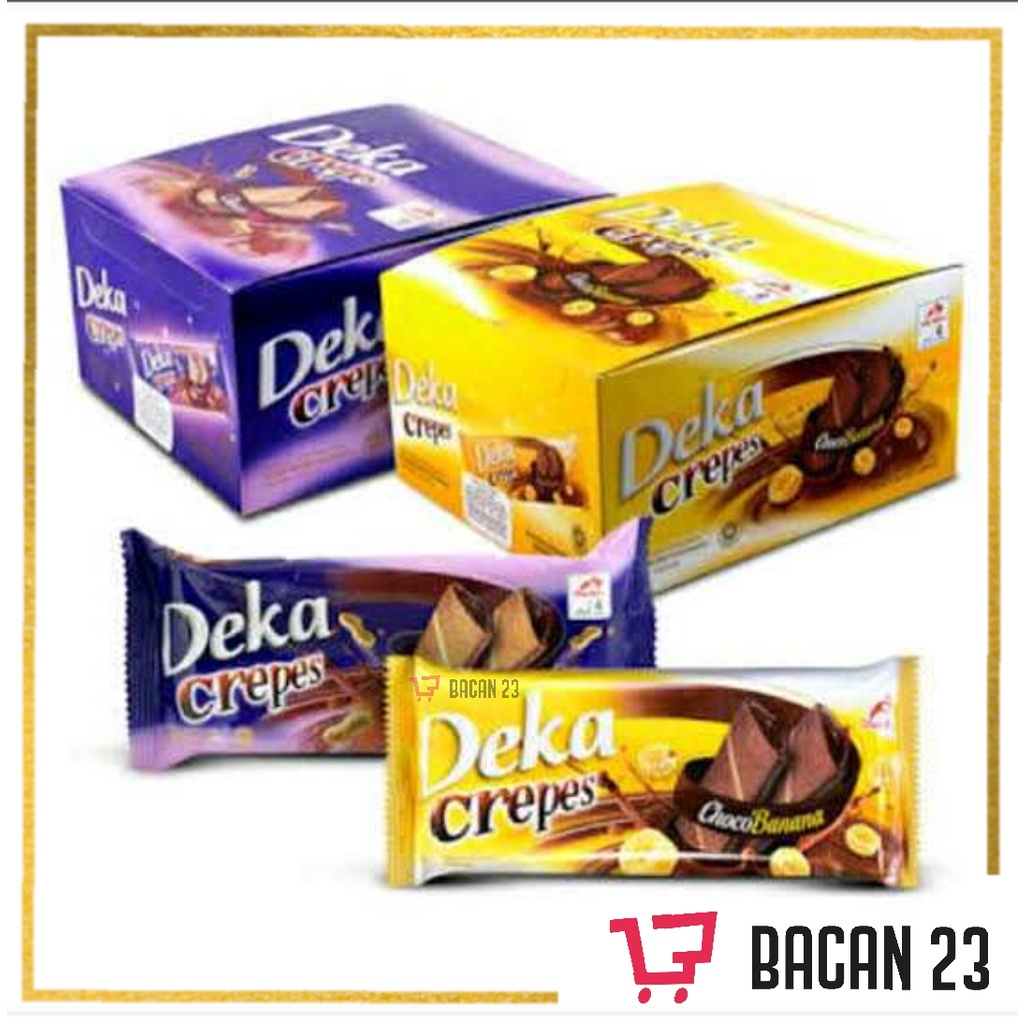 Jual Deka Crepes (12pcs x 14gr) / Wafer Krepes / Biskuit Creckers ...