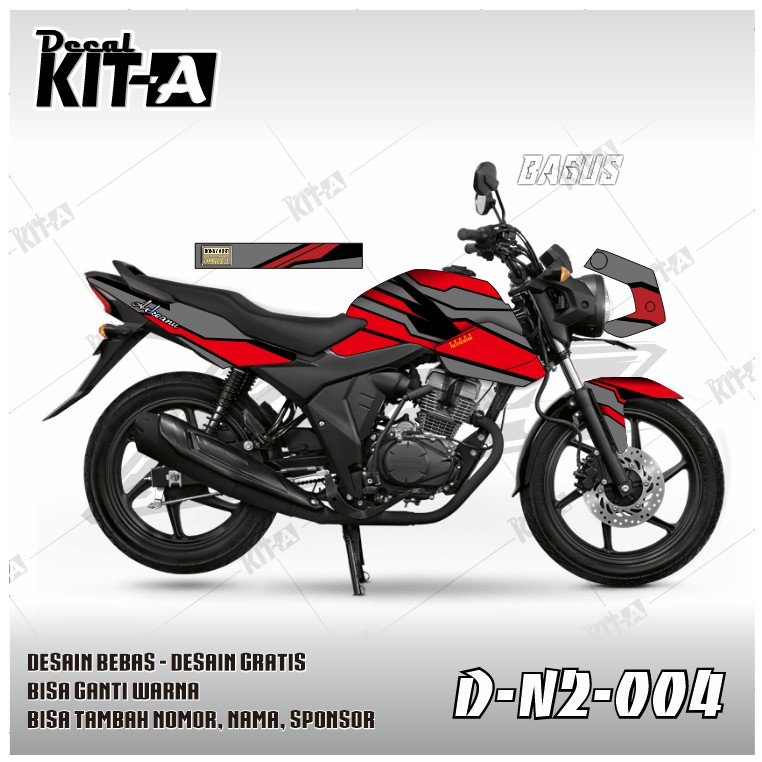 Jual Decal Stiker Honda CB150 Verza Decal CB150 Verza Dekal Honda CB150 ...