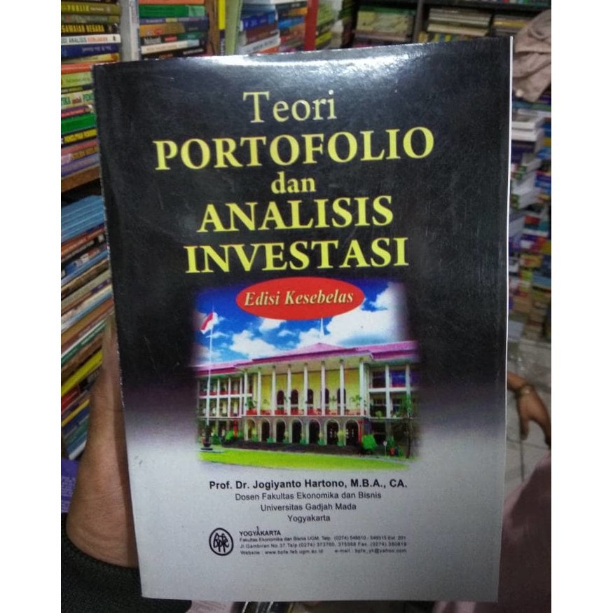 Jual Teori Portofolio dan Analisis Investasi Edisi Kesebelas Prof. Dr ...