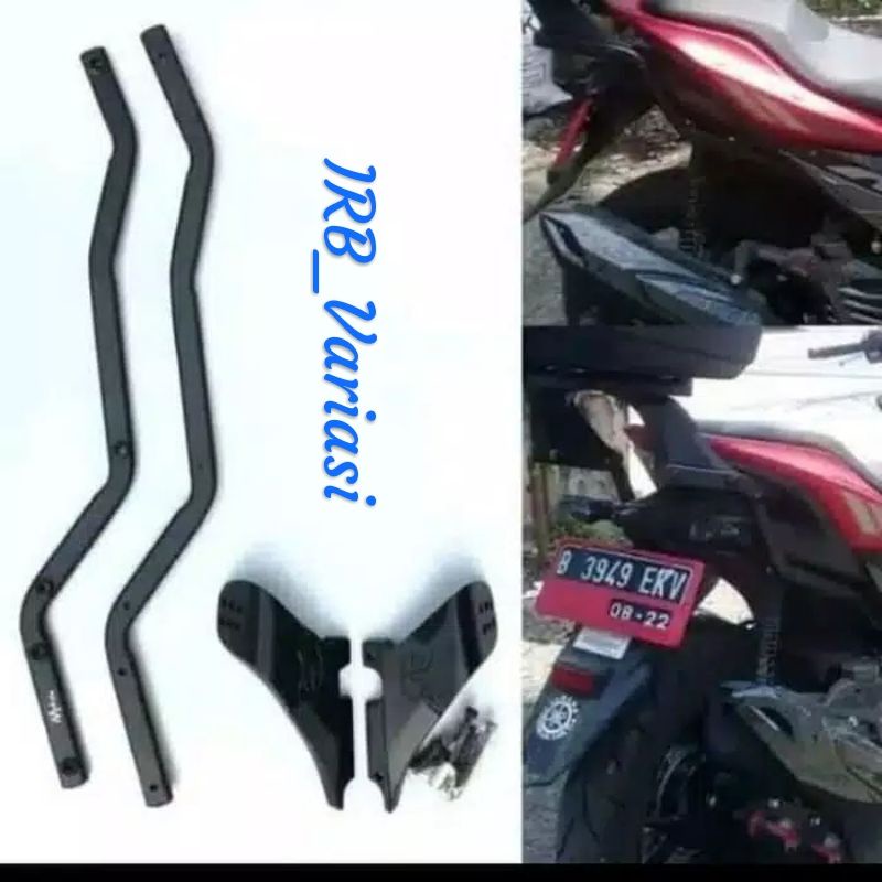 Jual Bracket box YAMAHA AEROX 155 breket top box HRWR Aerox box givi ...
