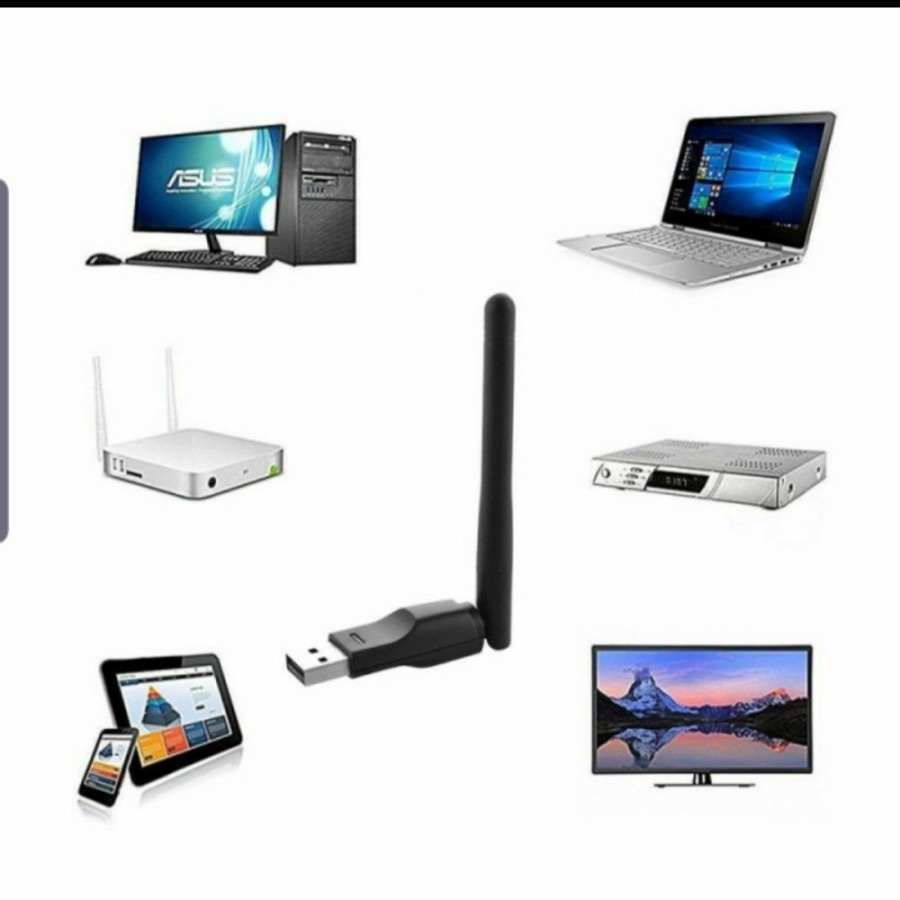 Jual USB Wifi Receiver Dongle Wireless Usb Adapter 802 11n 150mbps ...