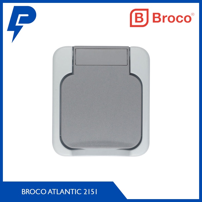 Jual BROCO Atlantic Stop Kontak Outdoor Outbow 2151 GROSIR TERMURAH ...