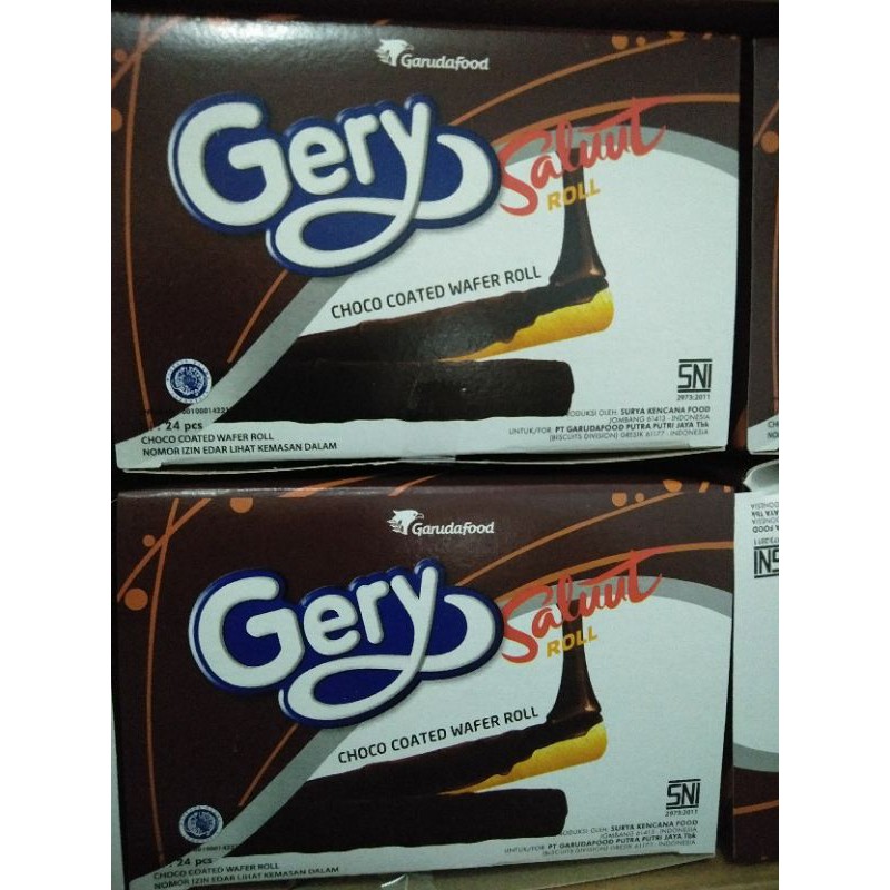 Jual Gery saluut Roll enro coklat box isi 24 | Shopee Indonesia