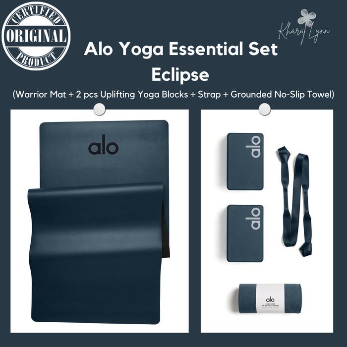 Jual Alo Yoga Essential Set / Bundling Set (Warrior Mat +Strap+Block ...