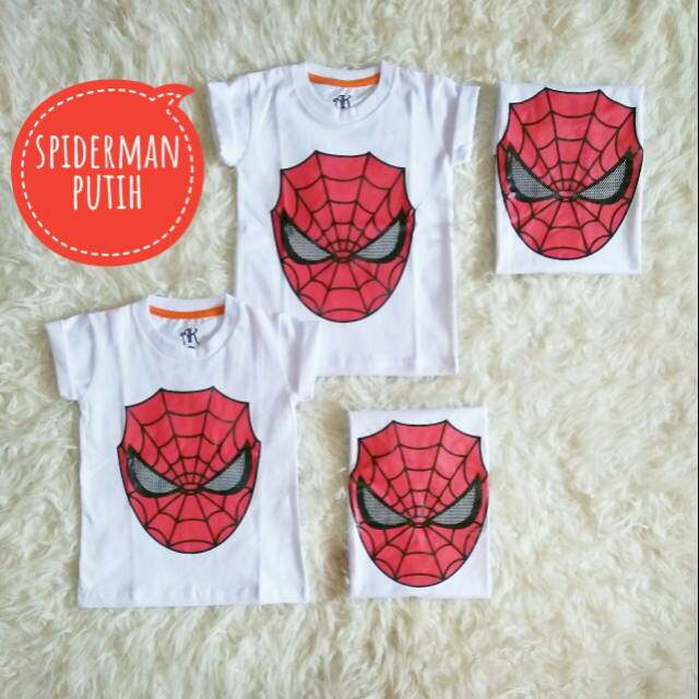 Jual Spiderman putih | Shopee Indonesia
